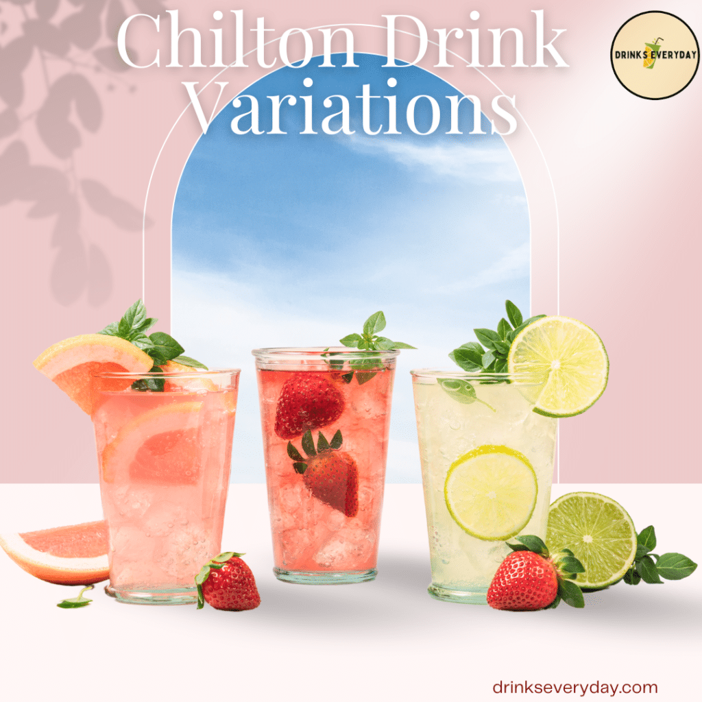 How to Make a Classic Chilton Drink at Home